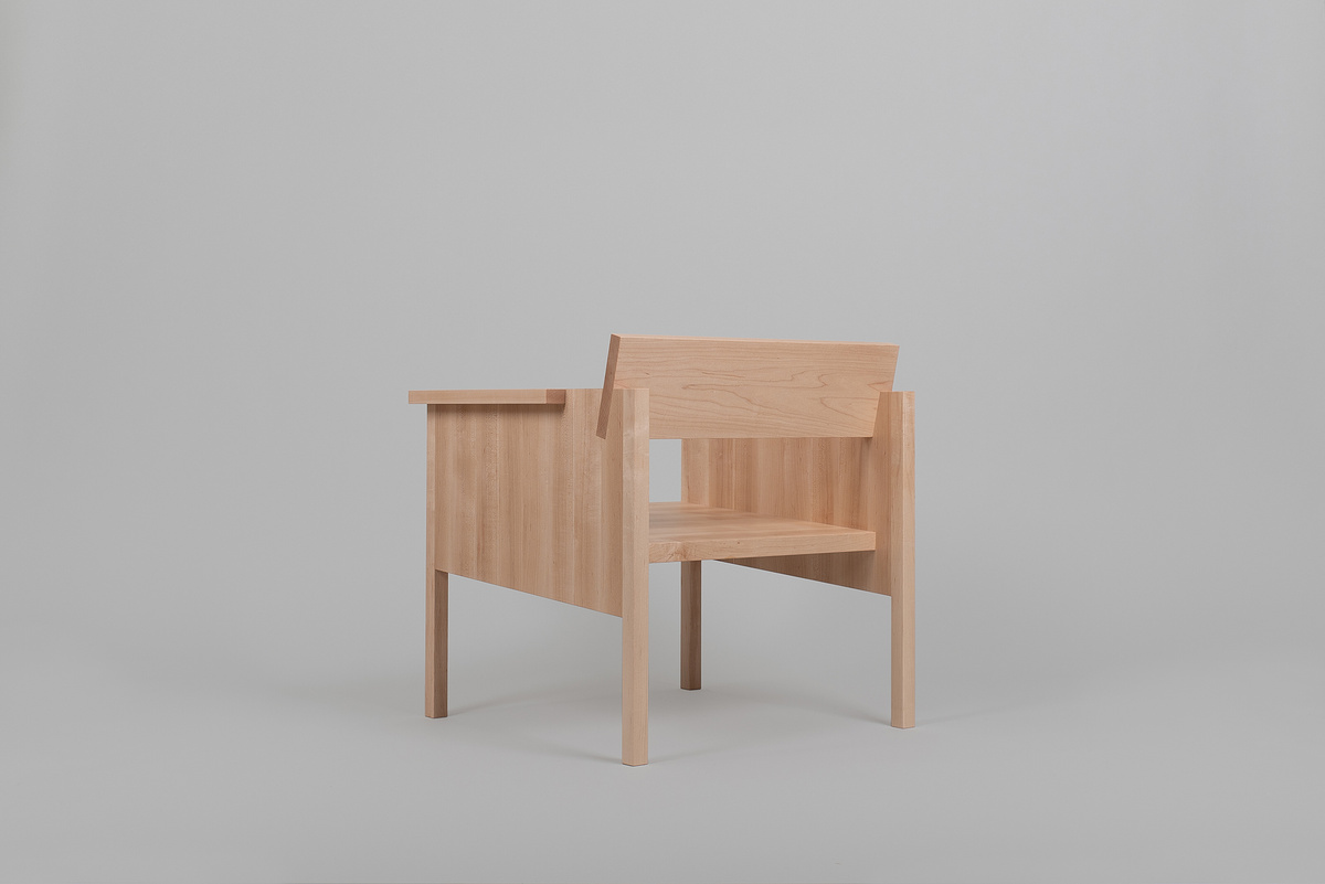 cut&attach chair — generalgray