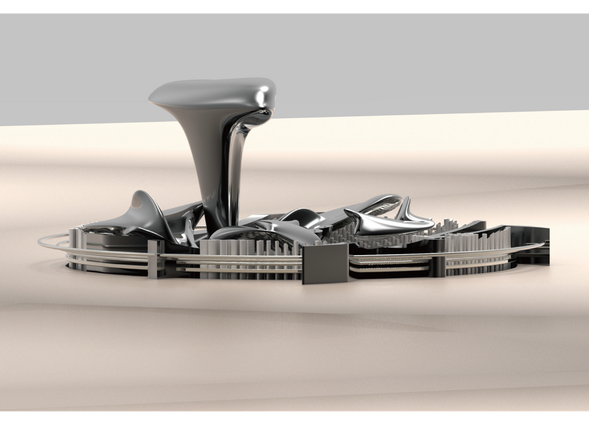 NASA_Mars City Design_Erebus the Magnetic Hovering City — WilliamChenDesign