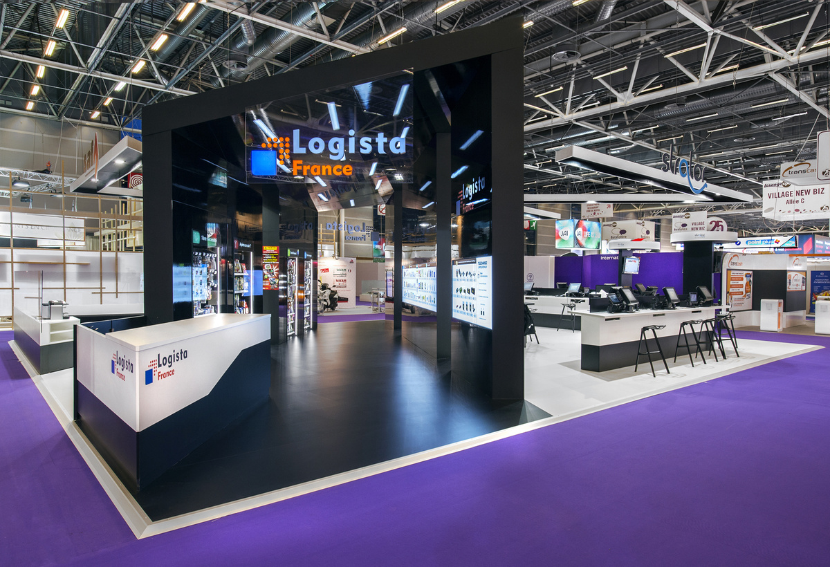 Stand Logista — Paul Alleyrat freelance designer