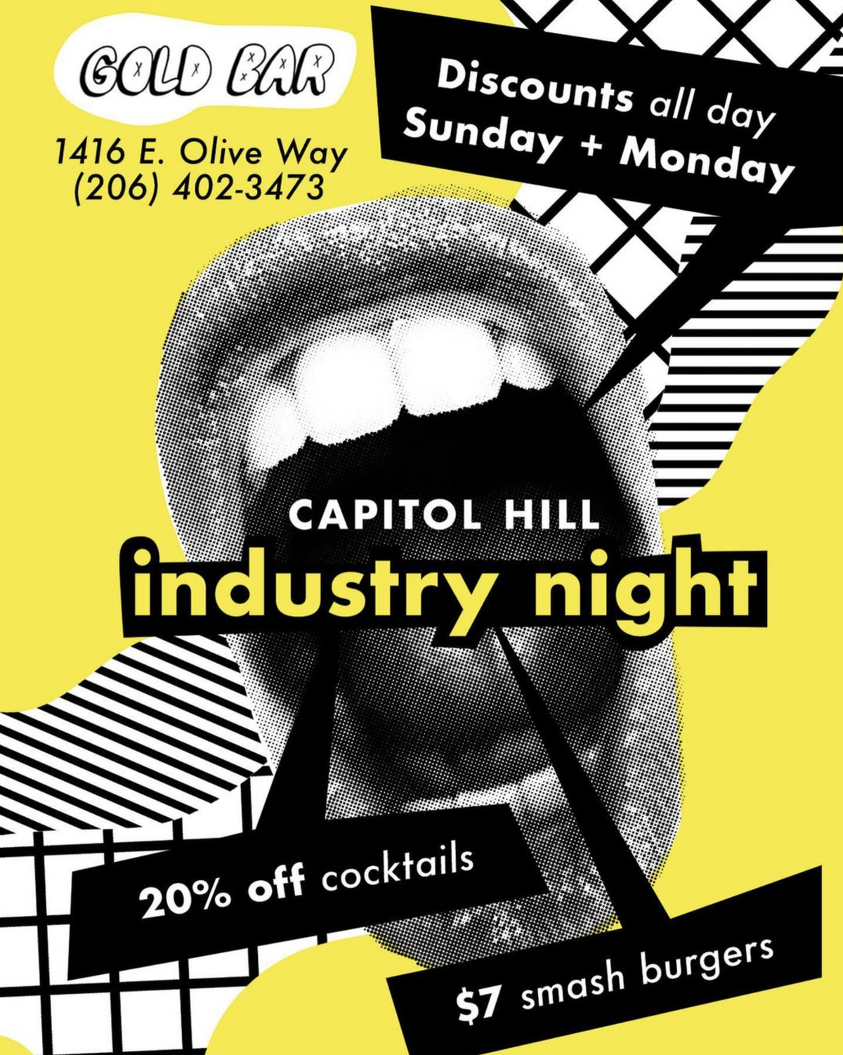 Events — A Fun Craft Cocktail Bar in Seattle: GOLD BAR