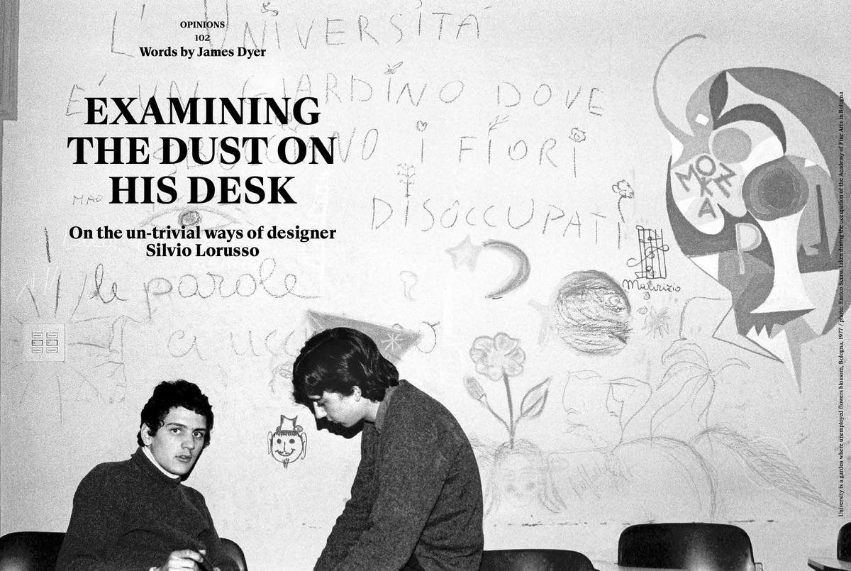 DAMN° 87 – Examining the Dust on his Desk — James Dyer