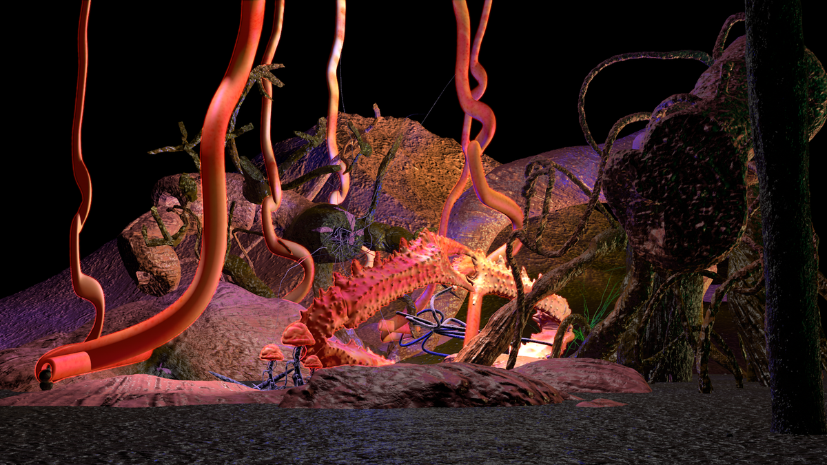 a confused mass — art