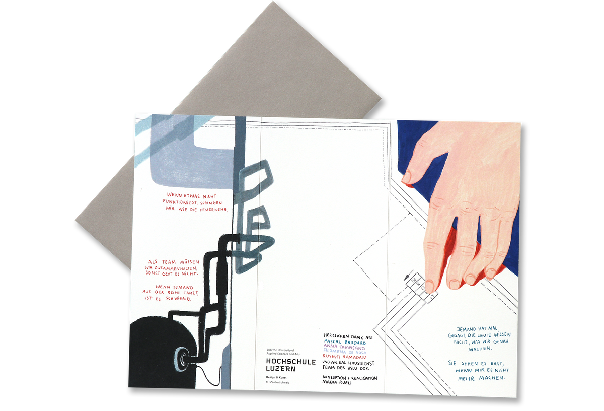 HSLU D&K – New Year Card — Maeva Rubli