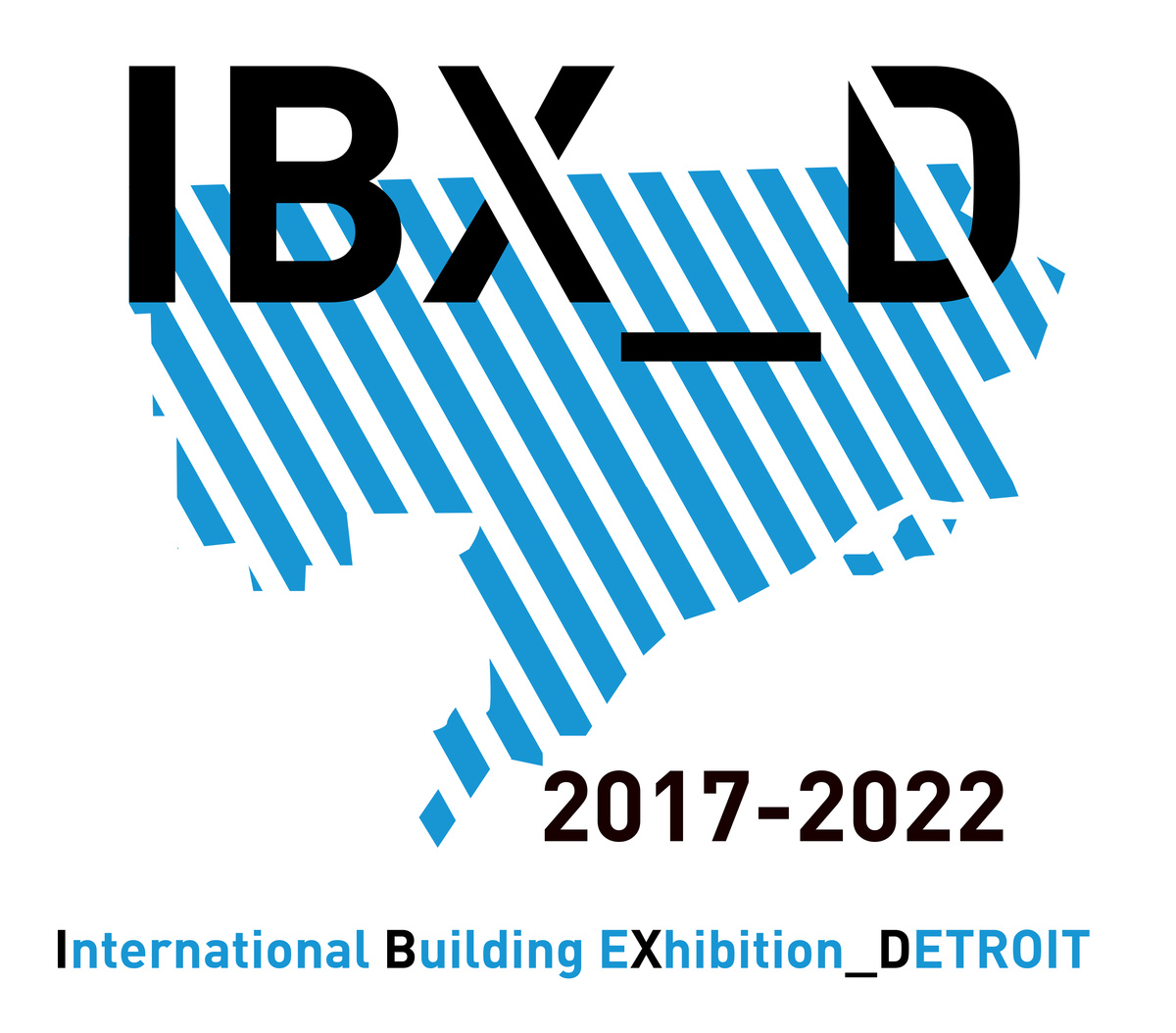 International Building Exhibition, Detroit, Logo — VolumeOne Design Studio
