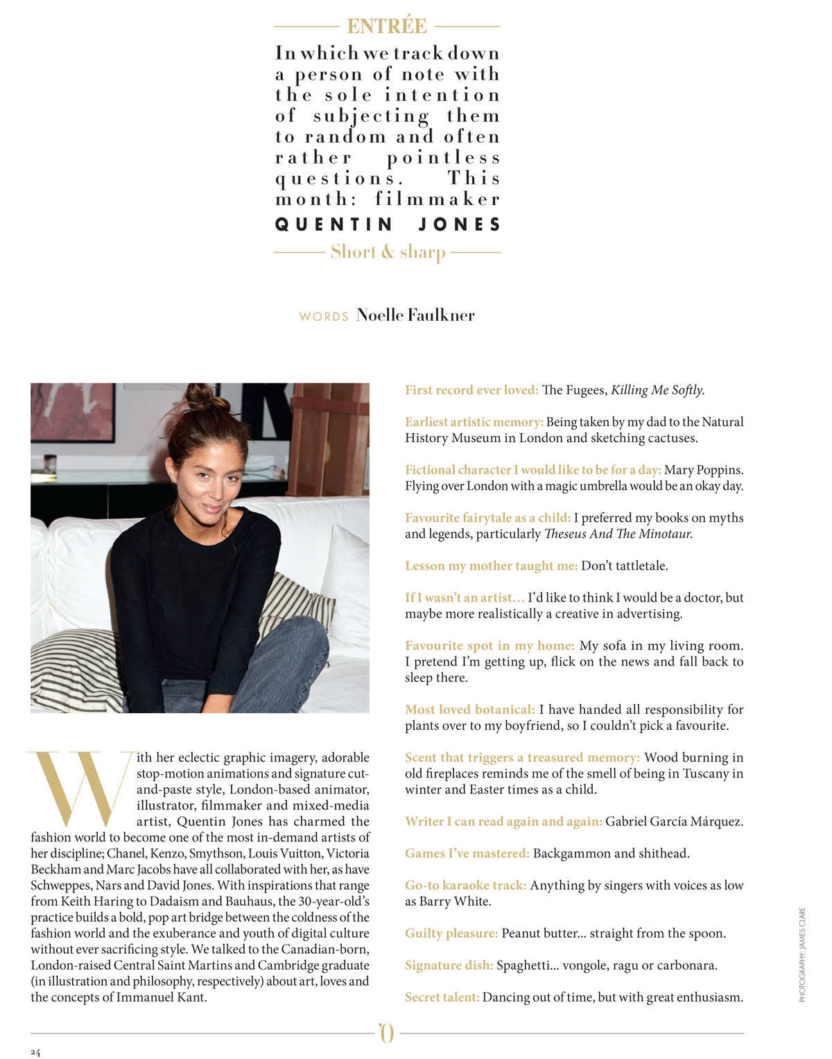 Q&A: Quentin Jones — noelle faulkner