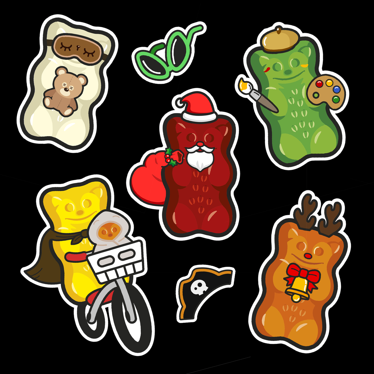 HARIBO Media Exhibition Asset Design — swim