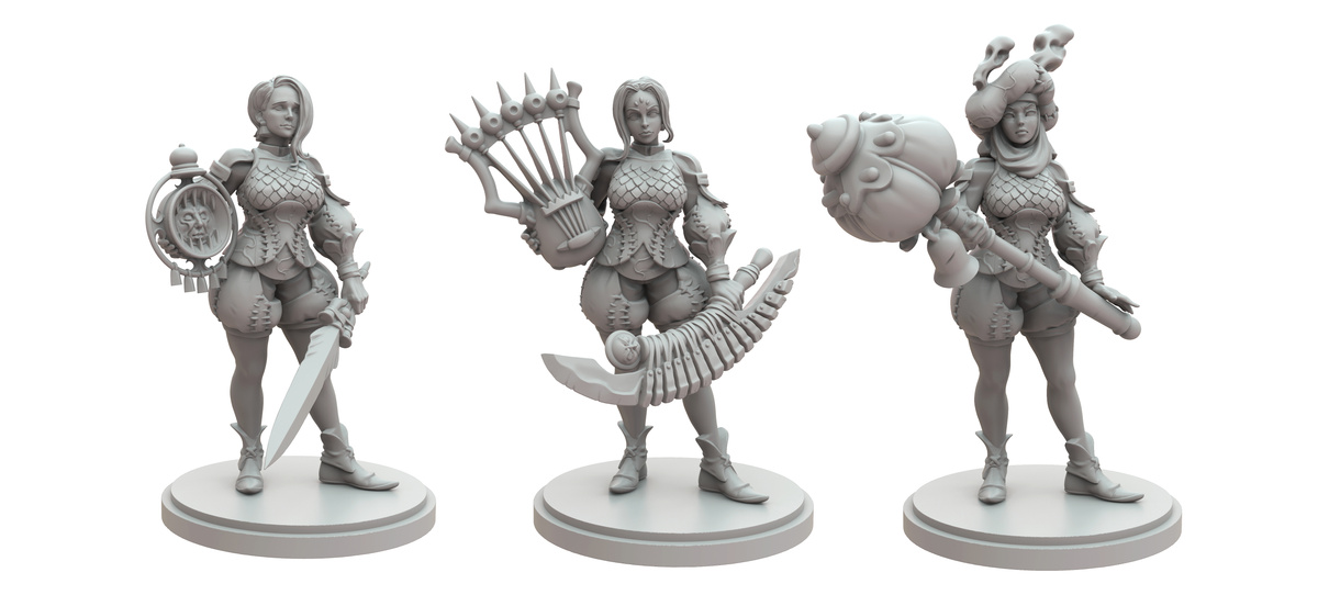 Armor Kit - Bard Female #2 — Kingdom Death - Build