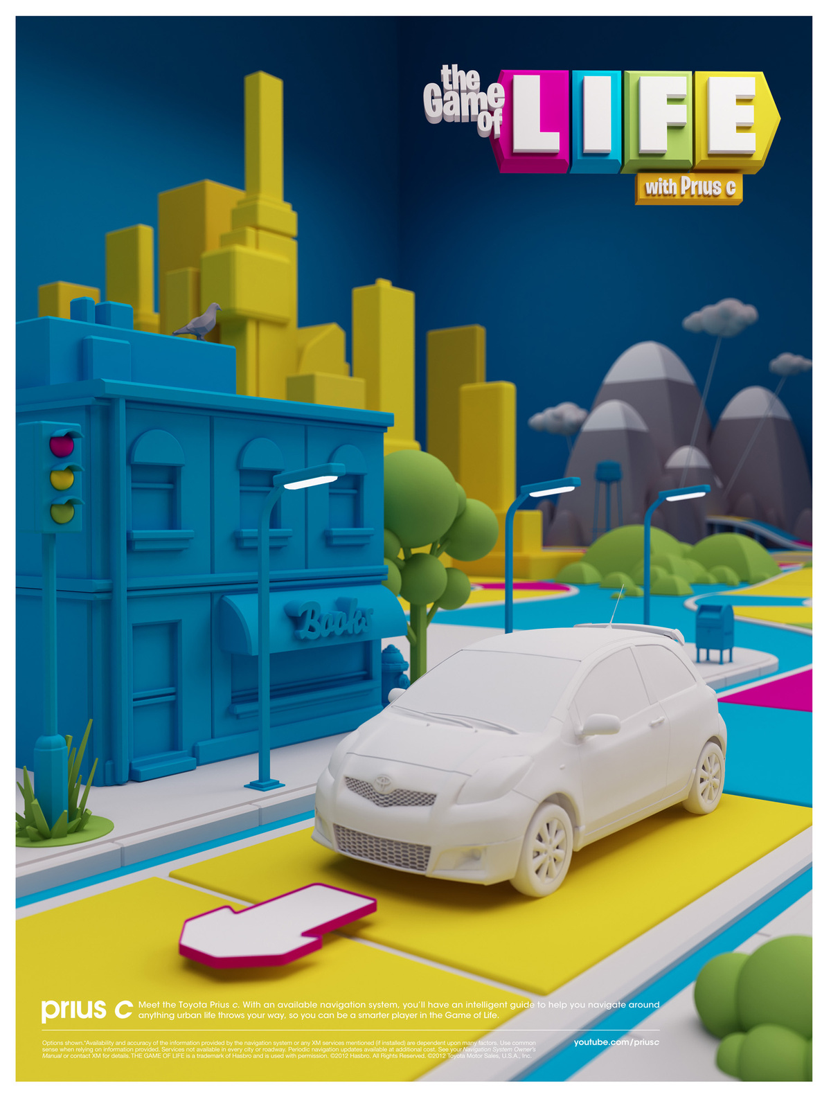 Toyota Prius C / Game of Life — Rizon Parein