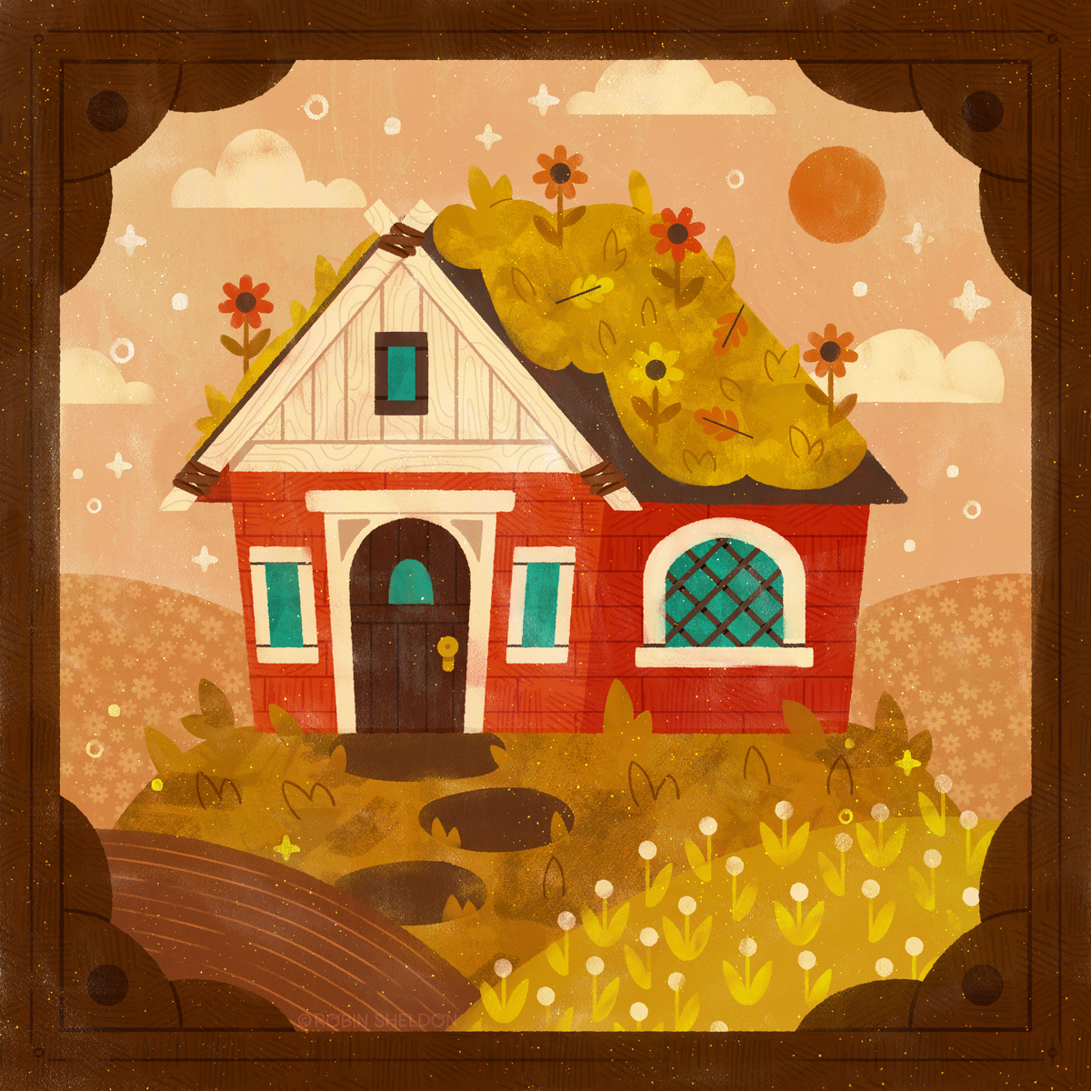 Drawtober 22 - Favorite Storytime — Robin Sheldon Illustration