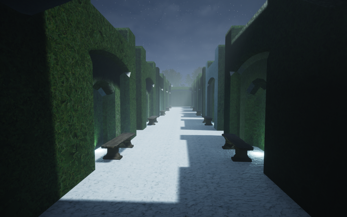 The Overlook Hotel Hedge Maze — Sam Butterworth Artist