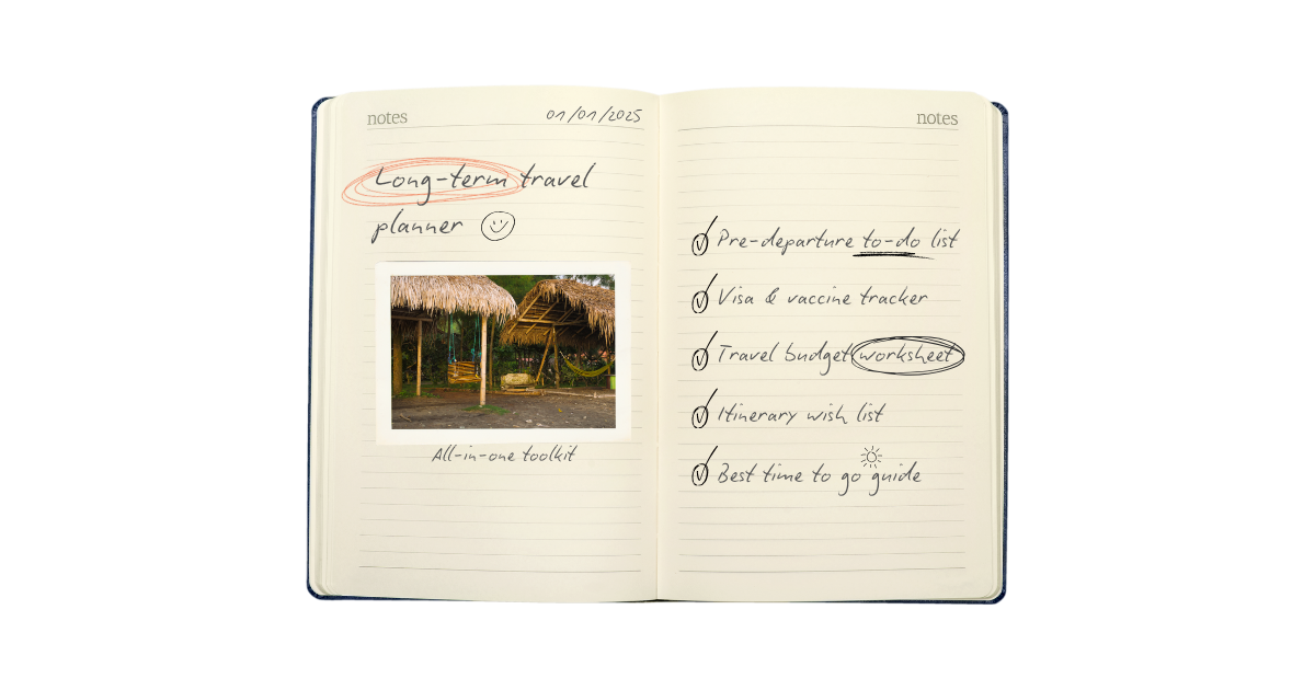 Free Backpacking Trip Planner — Maé - Digital Travelogue