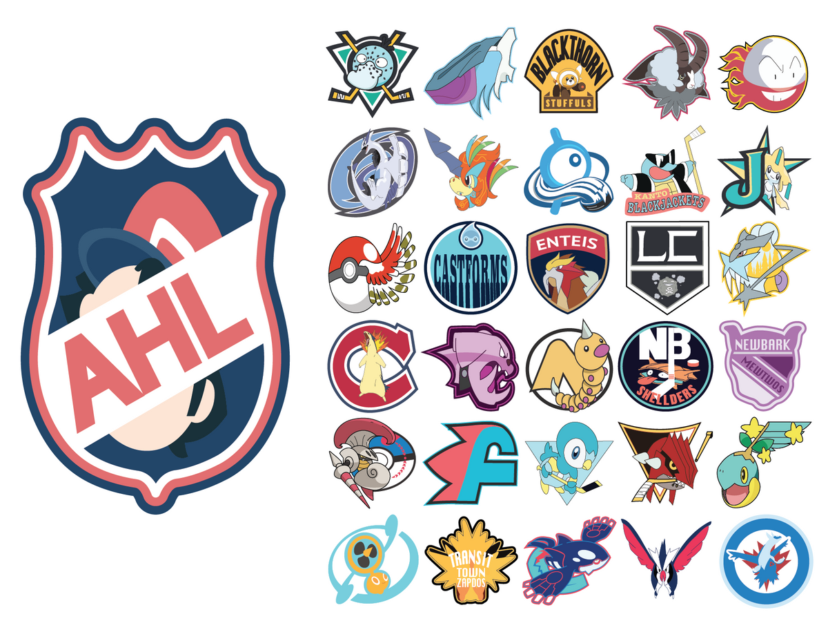 NHL Pokemon Logos — Harrisonpolston.com