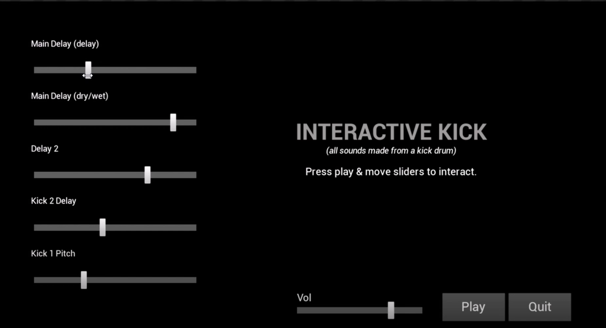 Interactive Kick — Matt I Deegan