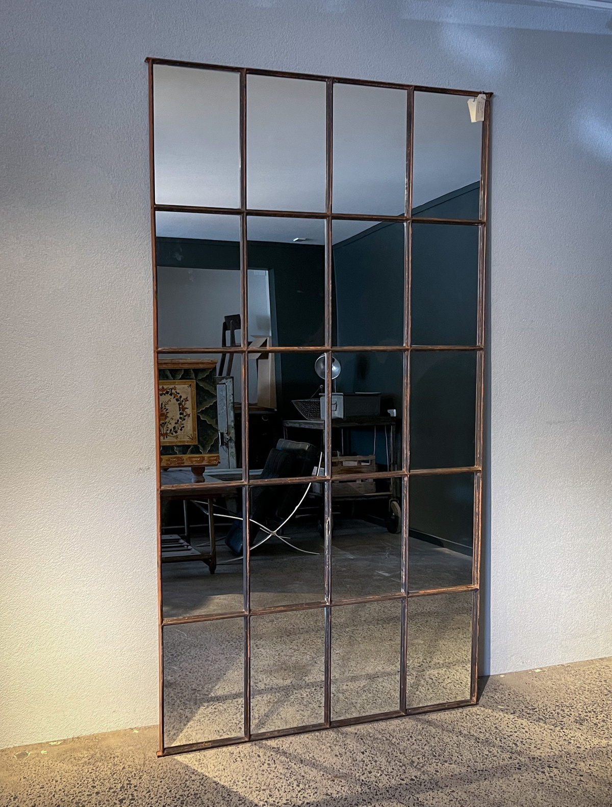 Warehouse Window Frame Mirror — De Fabriek