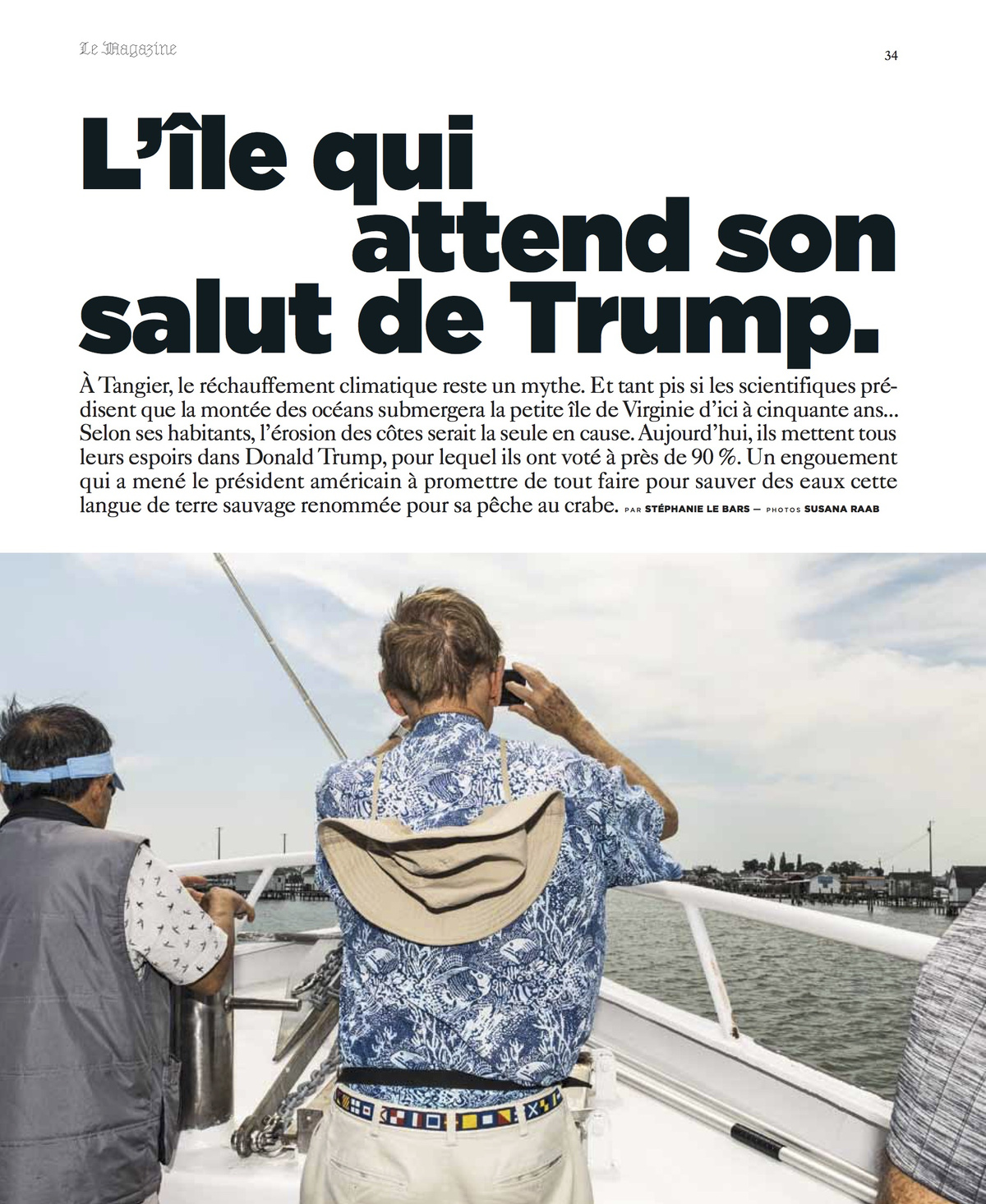 tearsheet: Susana Raab photographs Tangier for M, Le magazine du Monde ...