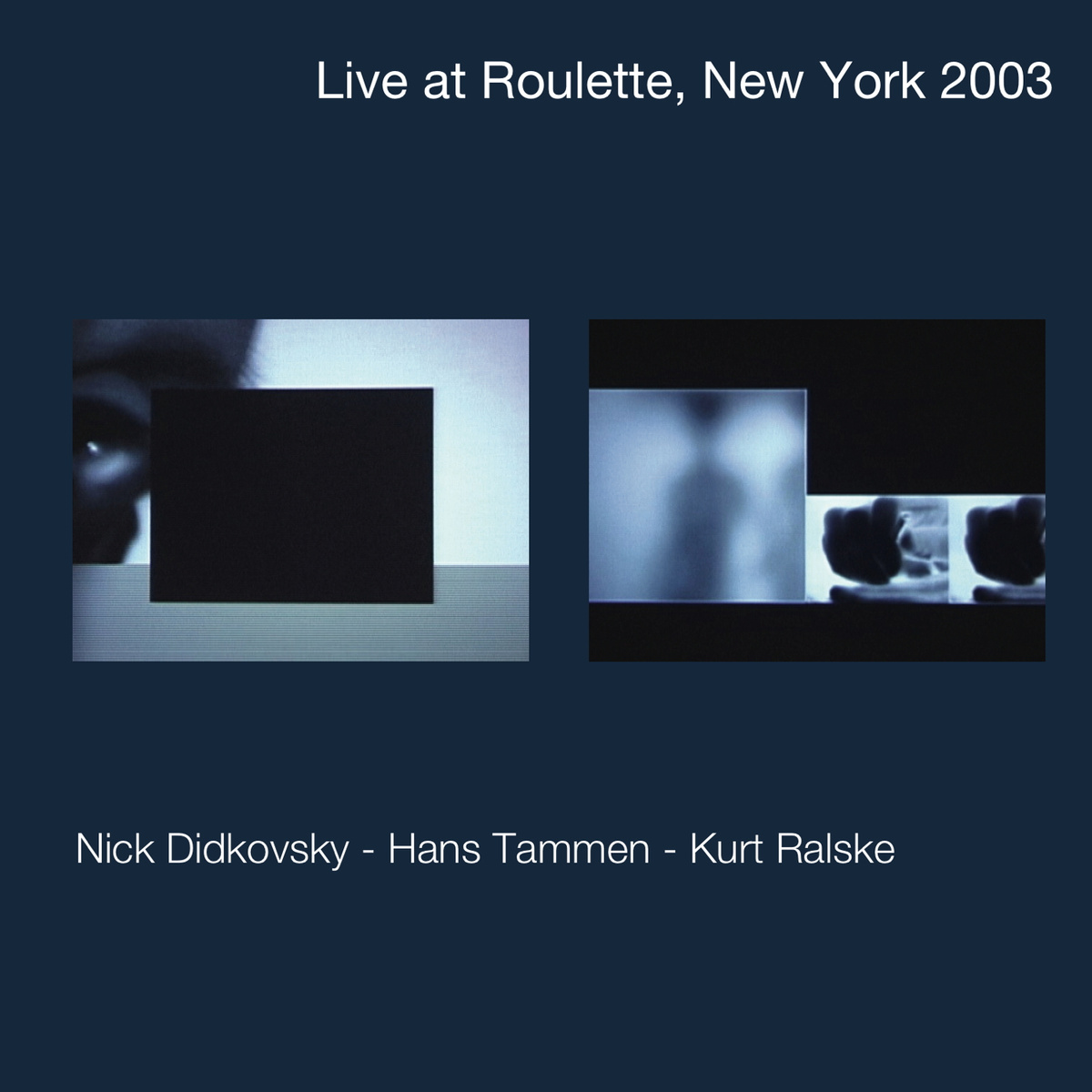 DVD Shadow Puppies Live at Roulette 2003 — Hans Tammen