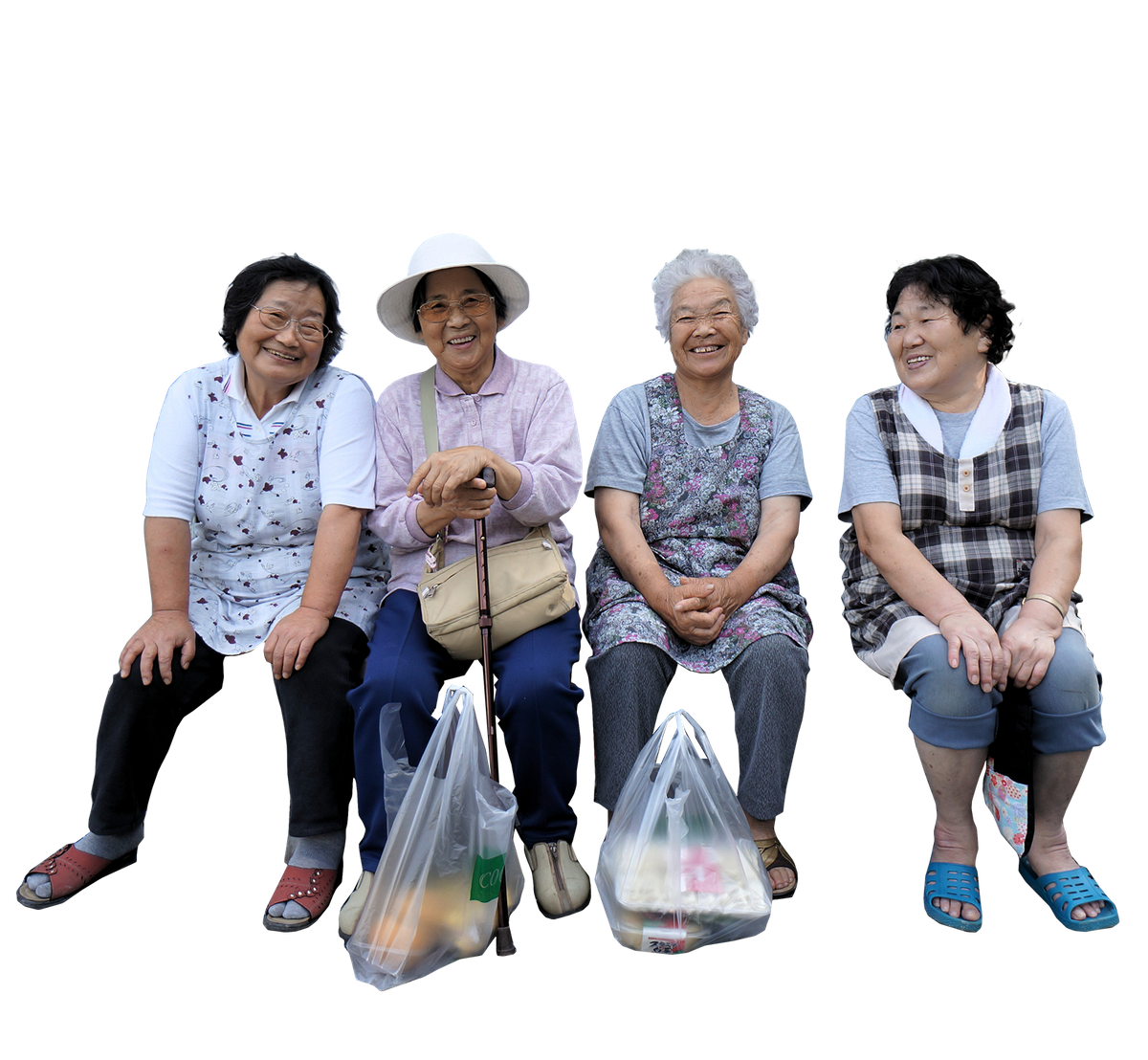 031 — Elderly Entourage