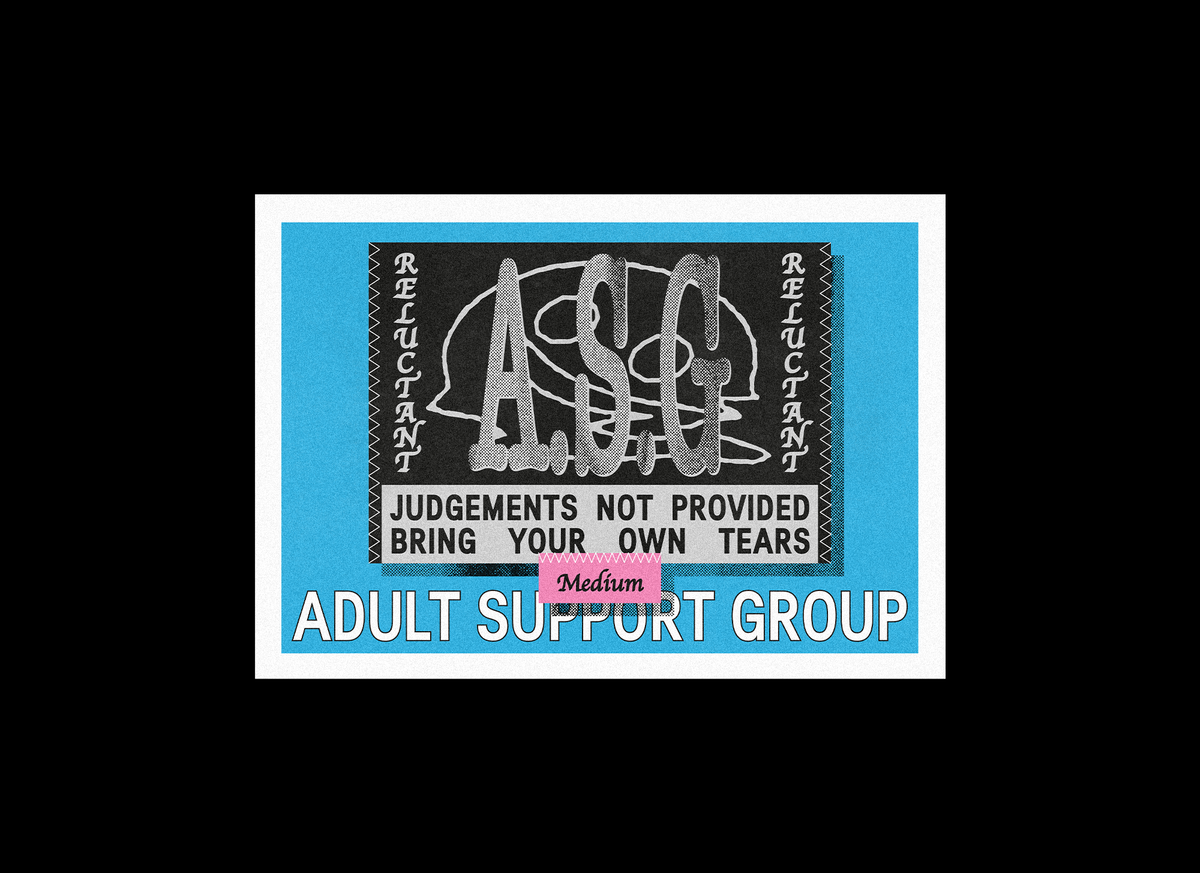 Adult Support Group Visual Identity — RAYK STUDIO