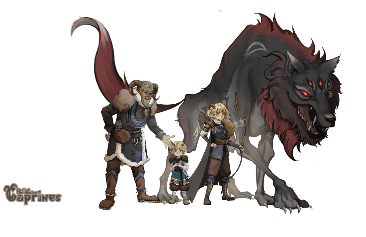 Caprine — gummyfishillust