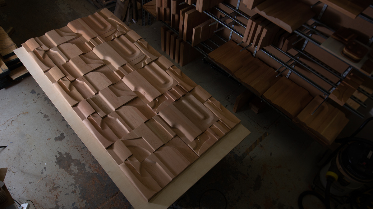 Bespoke Hardwood Wall Panels — Process Studio London