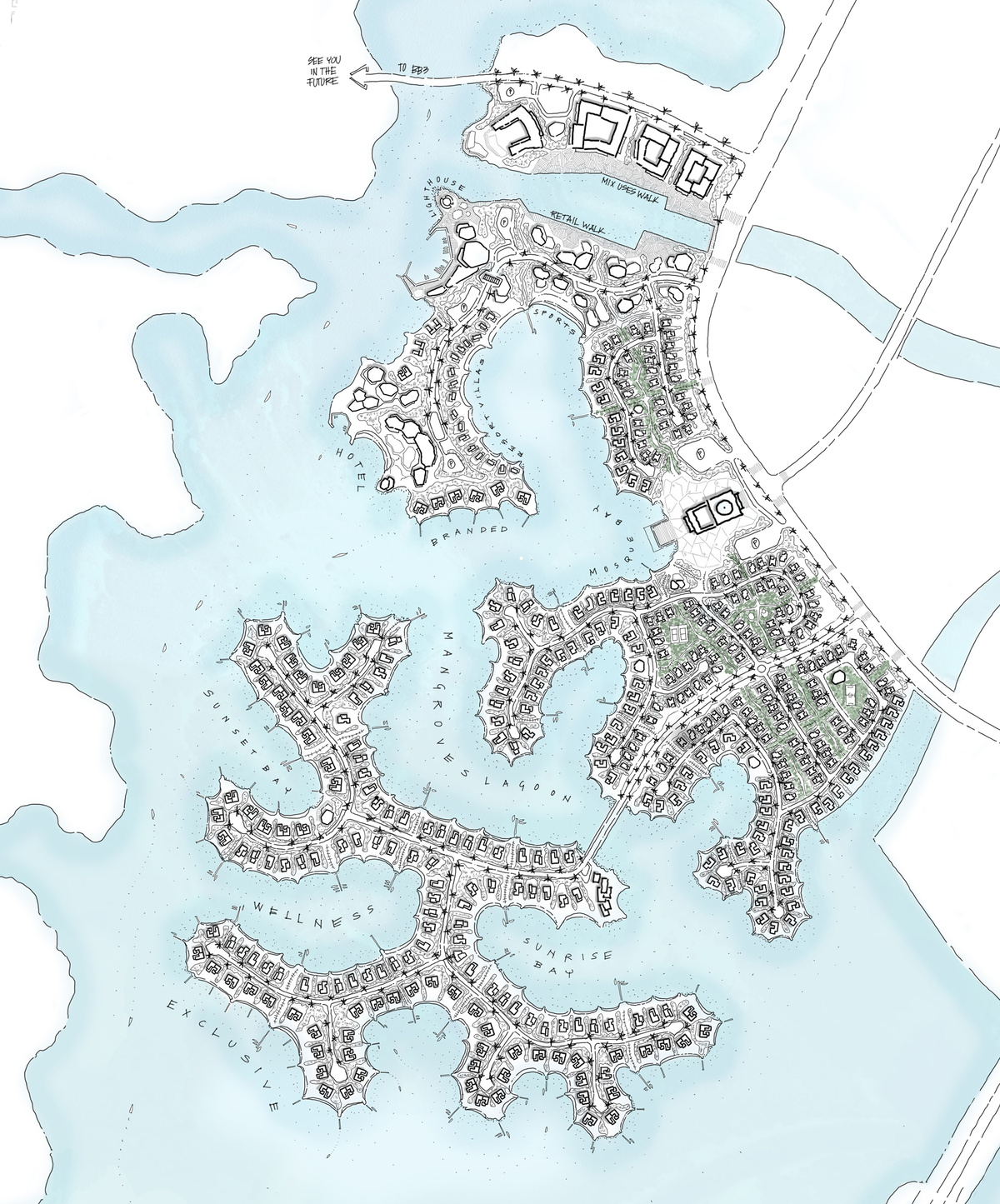 Mangroves Lagoon Masterplan — karlamontauti.com