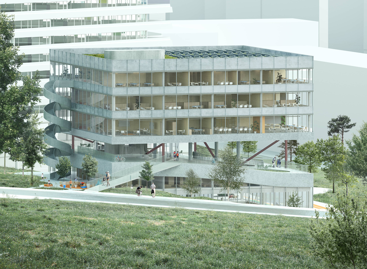 Elementary school Lausanne — atelier gram