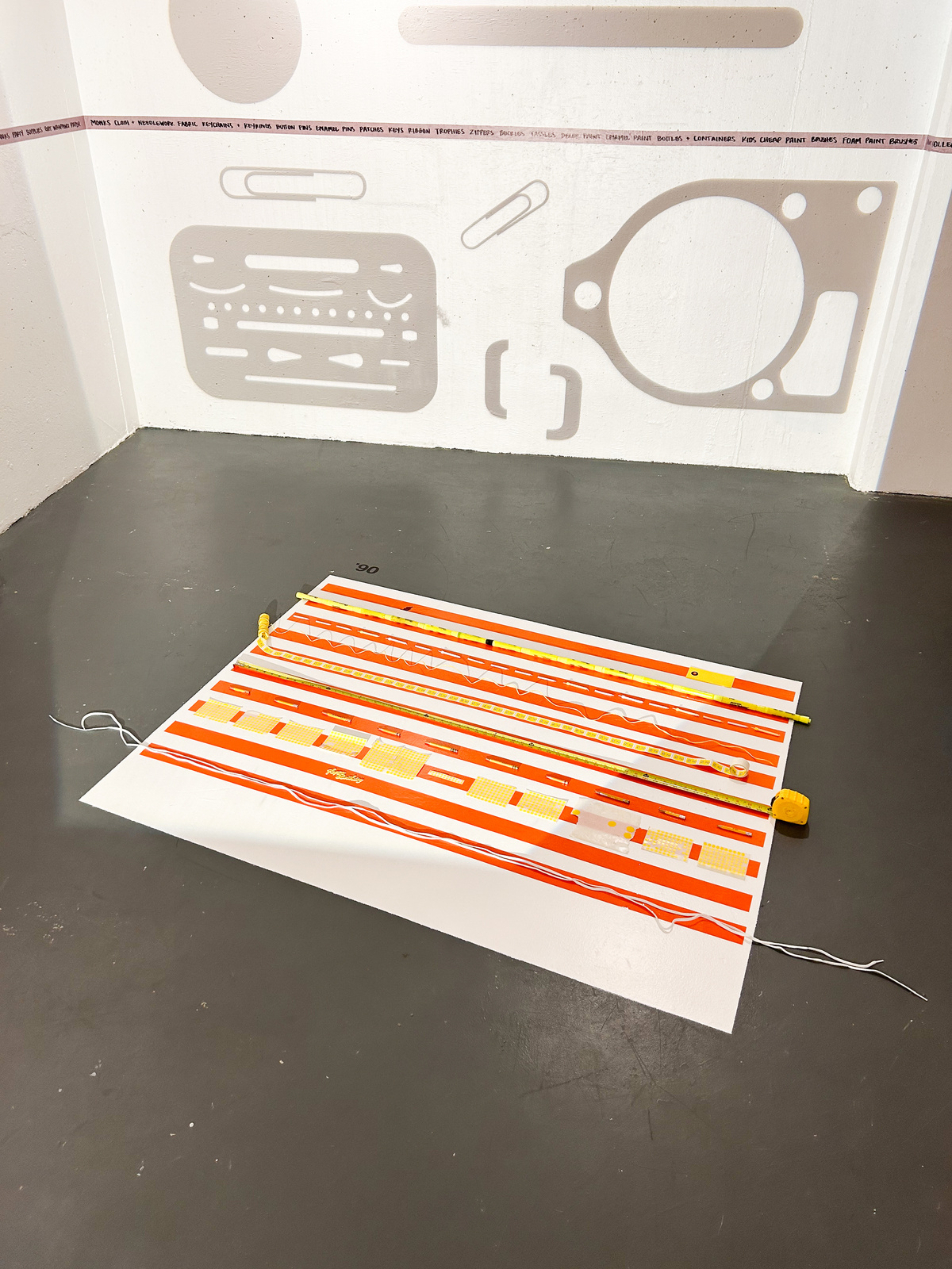 ten vinyl stripes — possible lenses for impossible scales