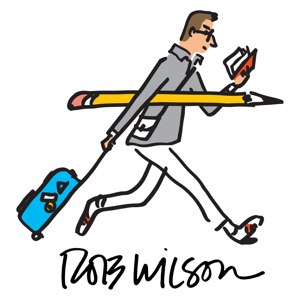 Rob Wilson specializes in BRANDS — Illustrators For Hire