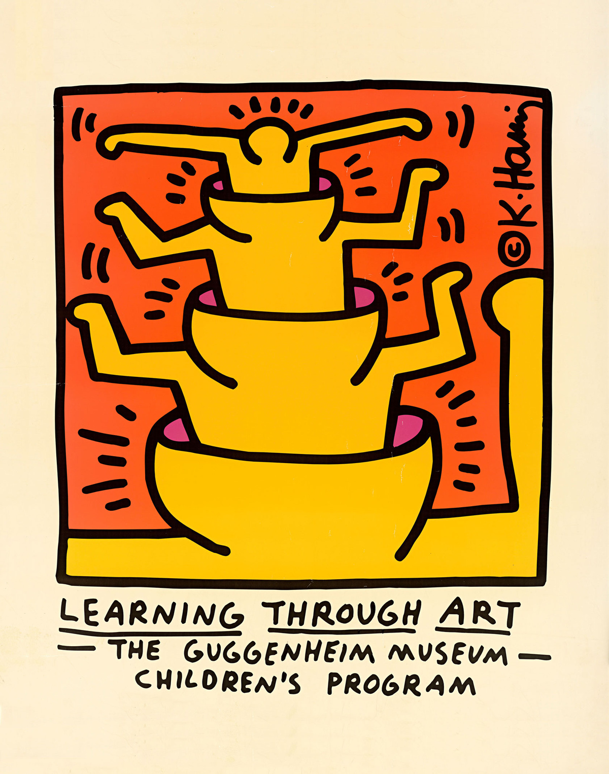 Keith Haring - Learning Through Art (1999) — Meet You Museum