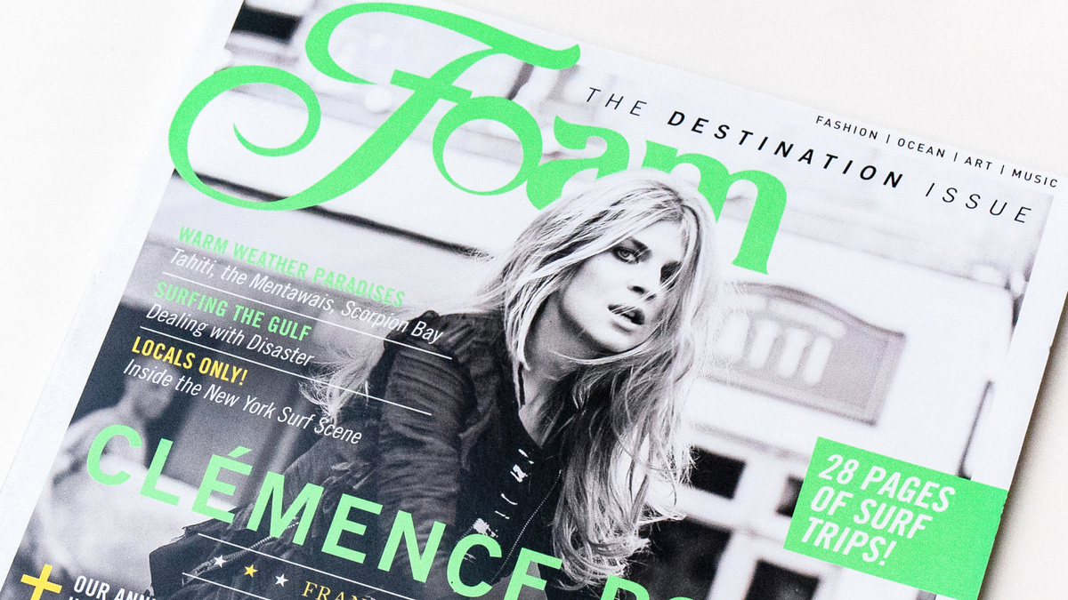 Foam Magazine — SALTER