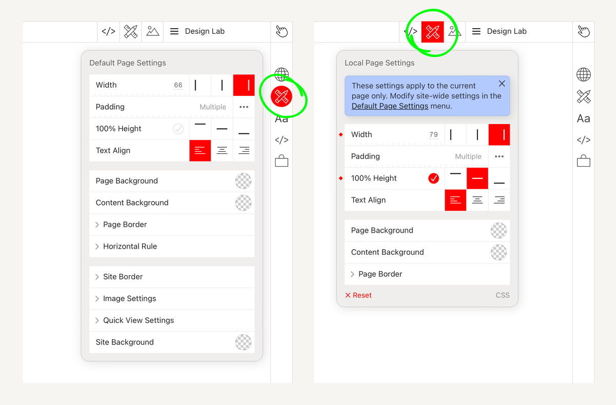Site and Page Layout — Cargo 3 Docs