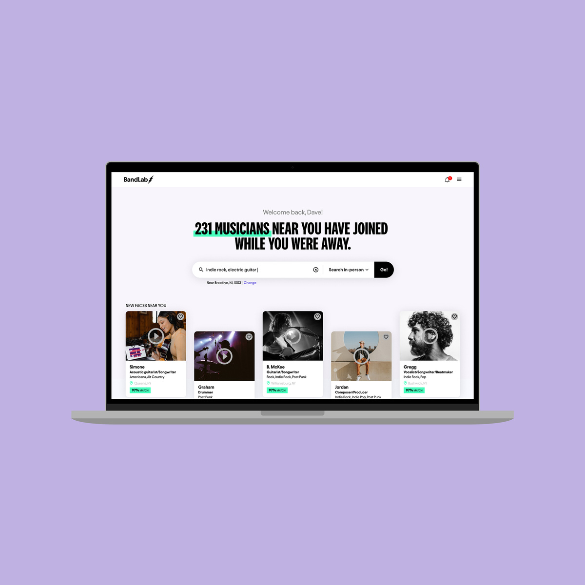 BandLab — Nathan Sinclair UX Design