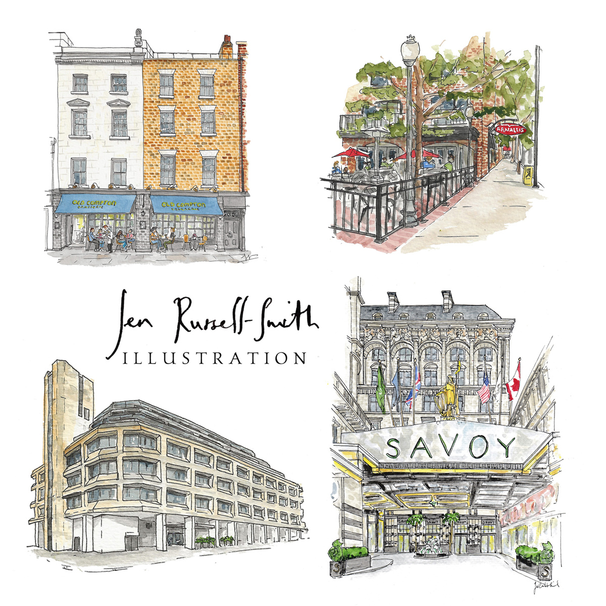 Jen Russell-Smith specializes in ARCHITECTURE — Illustrators For Hire