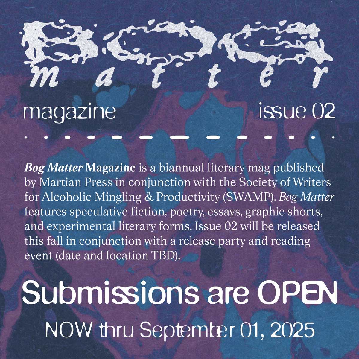 Bog Matter — Martian Press