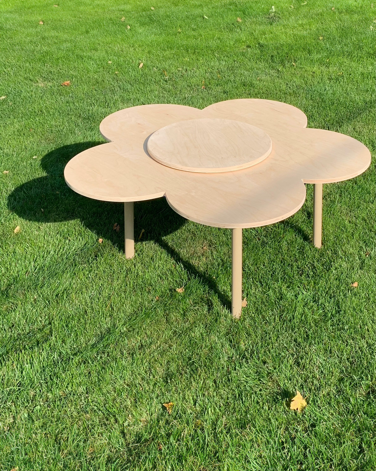 Sculpture Flower Dim Sim Table — Selena Liu
