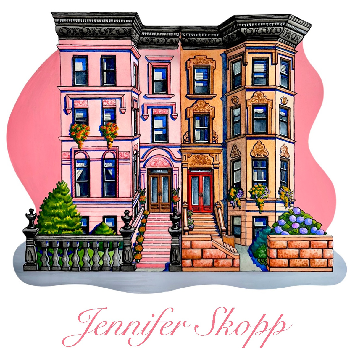Jennifer Skopp specializes in ARCHITECTURE — Illustrators For Hire