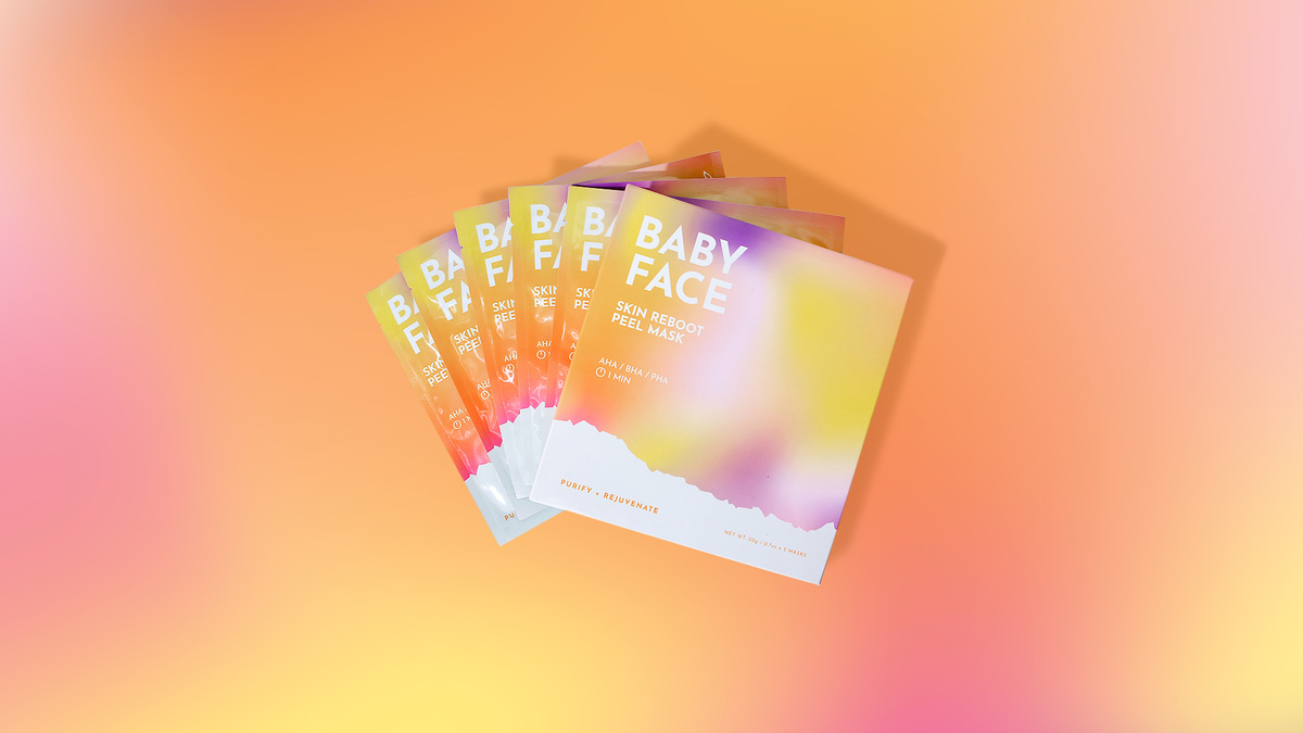 Baby Face Skin Reboot Peel Mask — Dyan Villegas