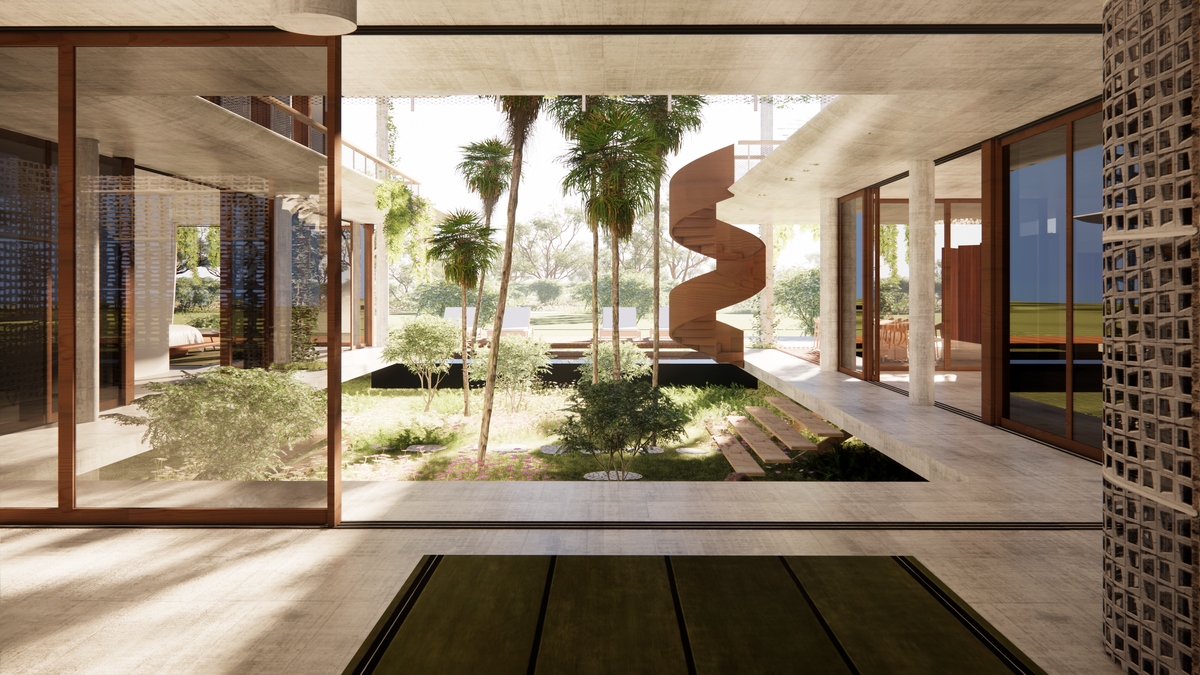 COCONUT GROVE TREETOP RESIDENCE — TROPICA / SUBTROPICA