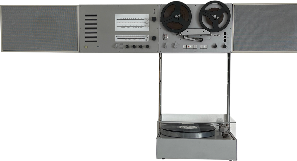 Braun Wandanlage Wall Stereo System — BASA