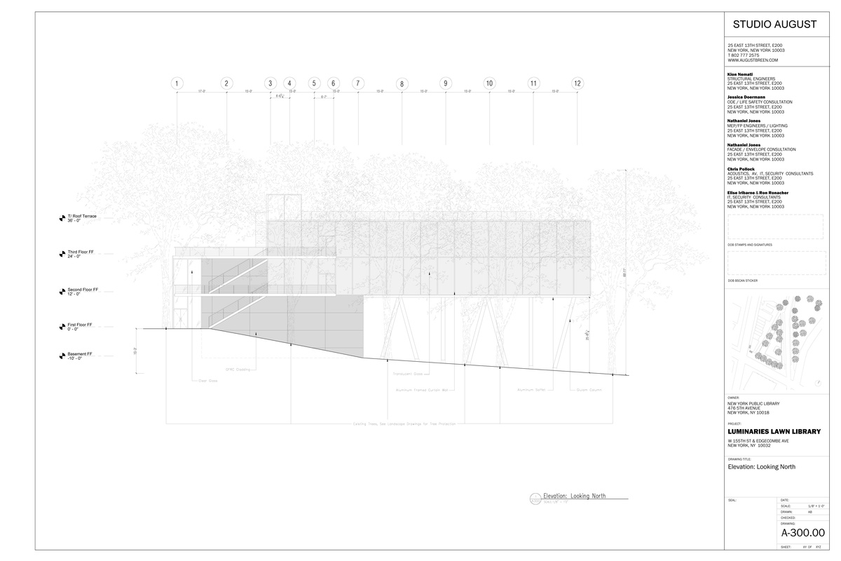 LUMINARIES LAWN LIBRARY — August Breen