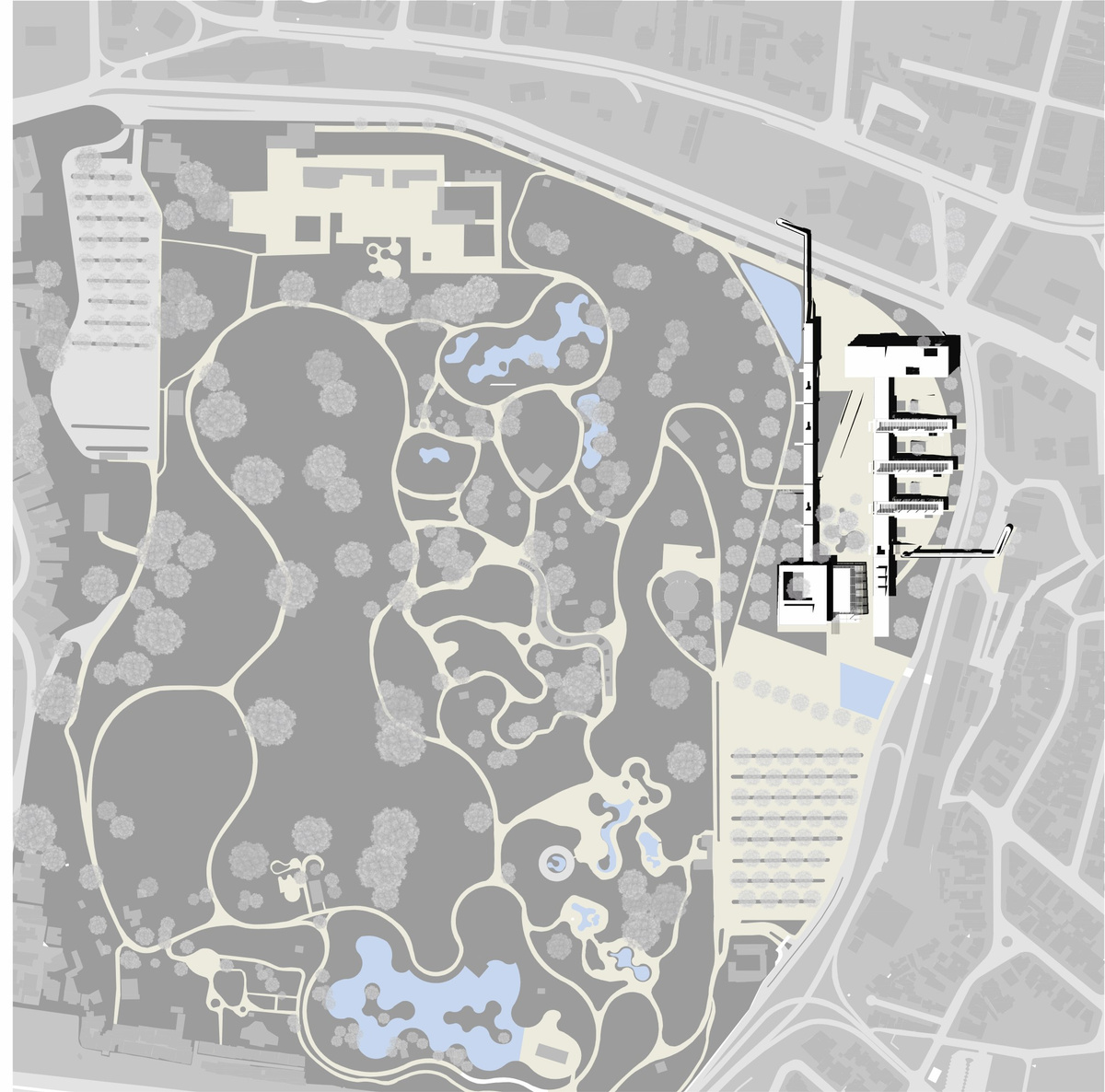 CUBRIR, DELIMITAR Y SOCAVAR: Centro Burle Marx — PORTAFOLIO EACRV