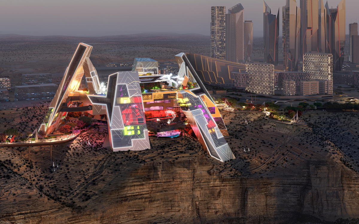 The Qiddiya Performing Arts Centre — Tom Wiscombe Architecture