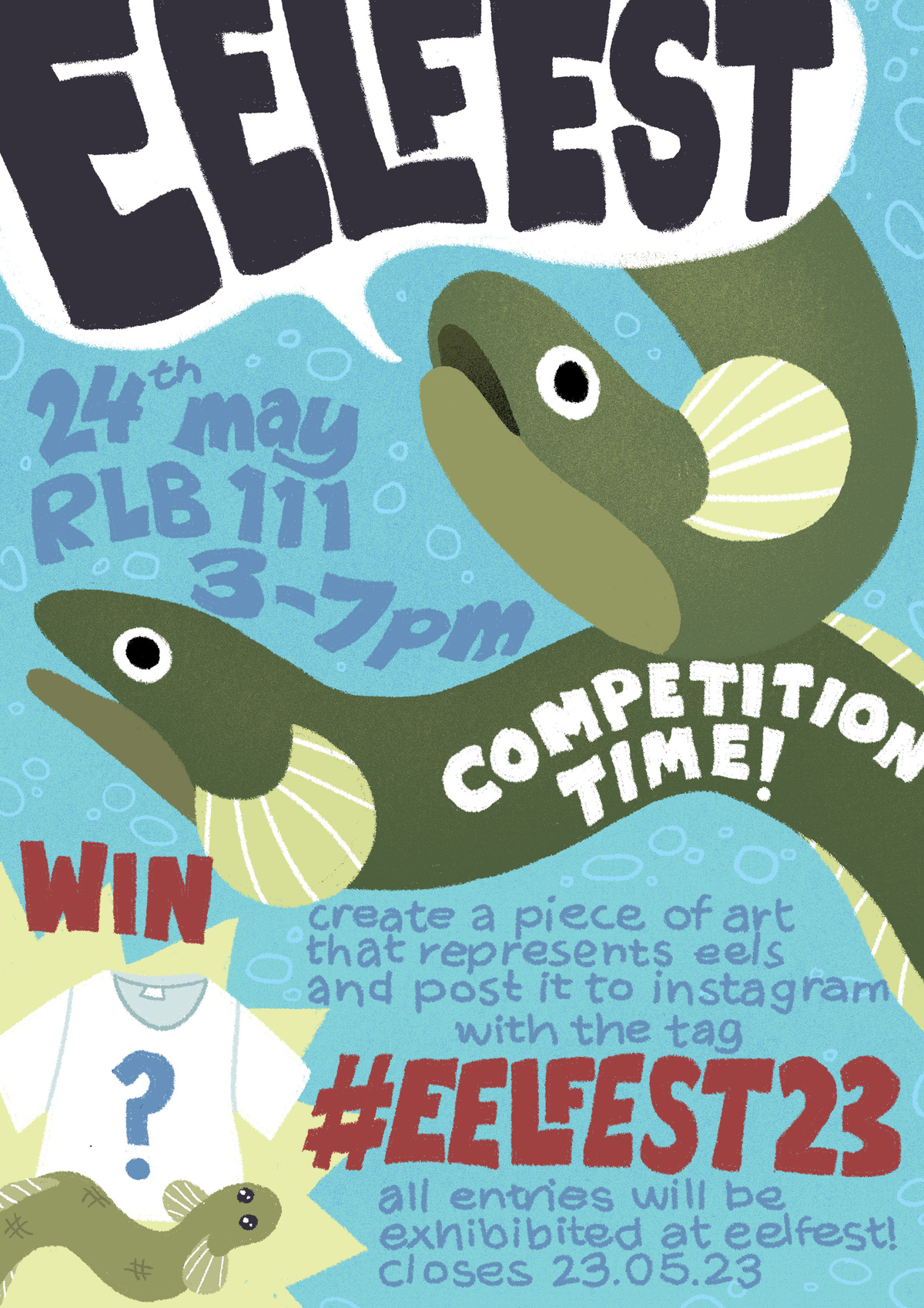 Eel Fest — A Suitcase Full of Eels
