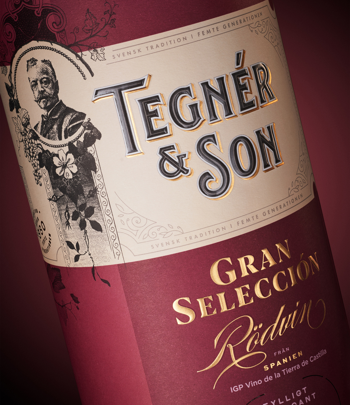 Tegner Son Rodvin Packaging Design — Goldstorm