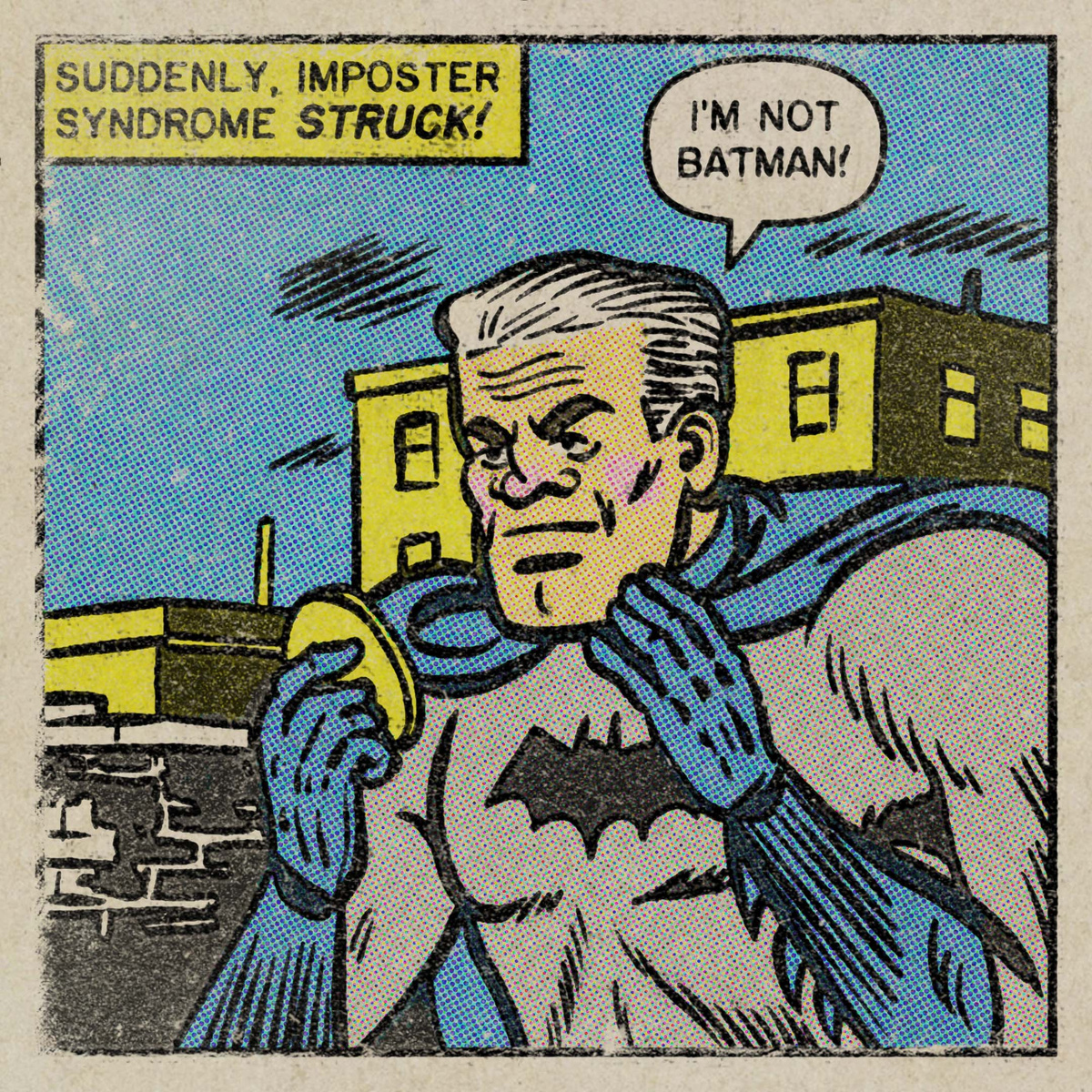 Not batman — Tinta nos Nervos