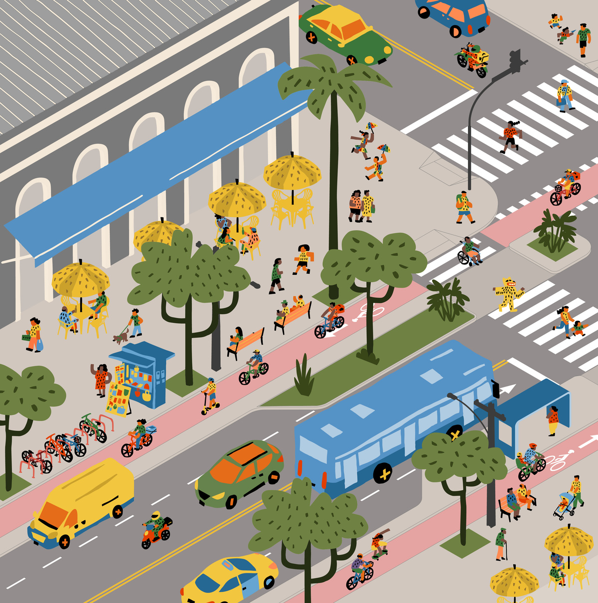 manual de desenho de ruas de Recife — Bicho Coletivo