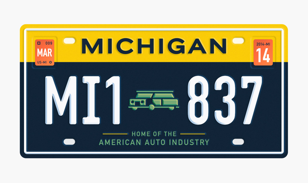 Michigan — State Plates Project