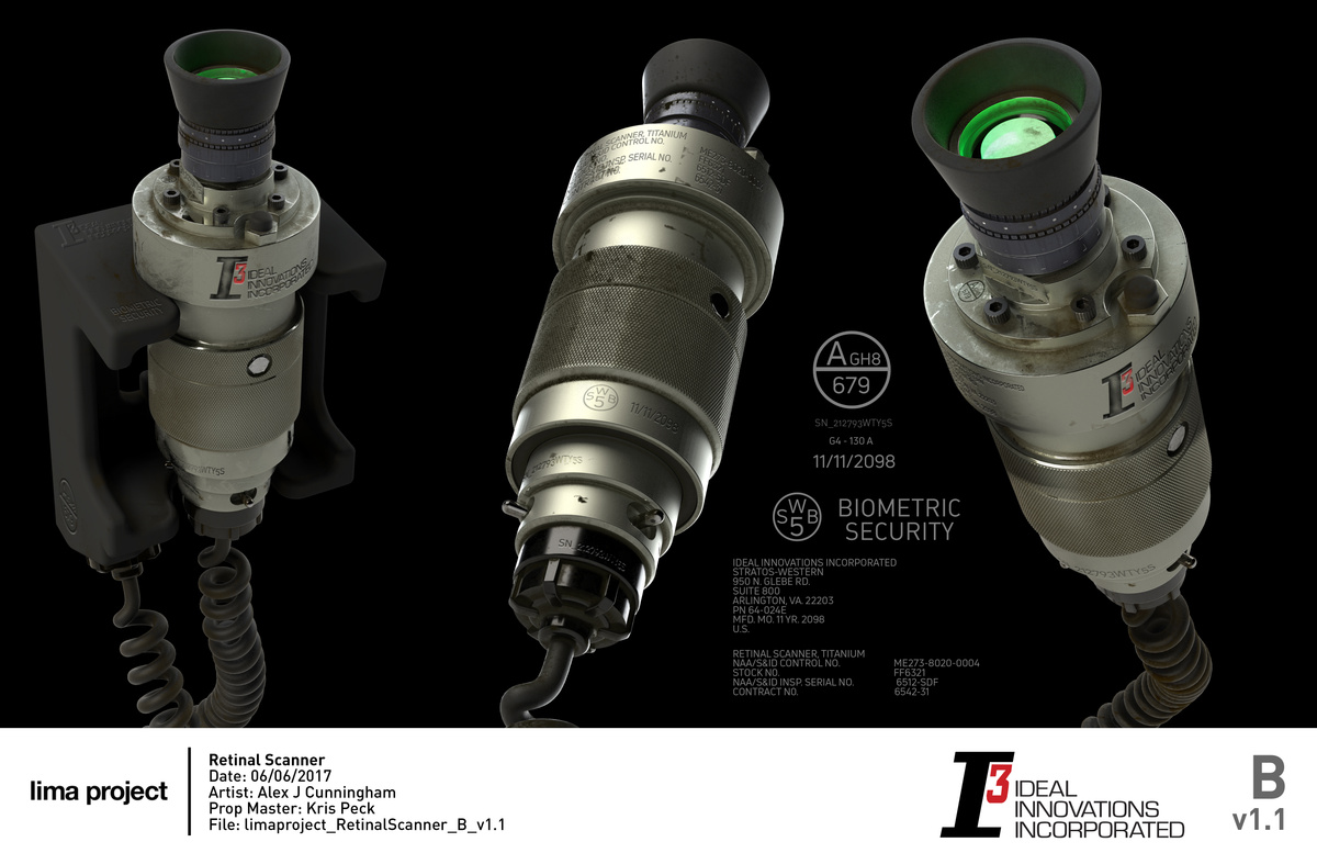 Retinal Scanner — Alex J Cunningham