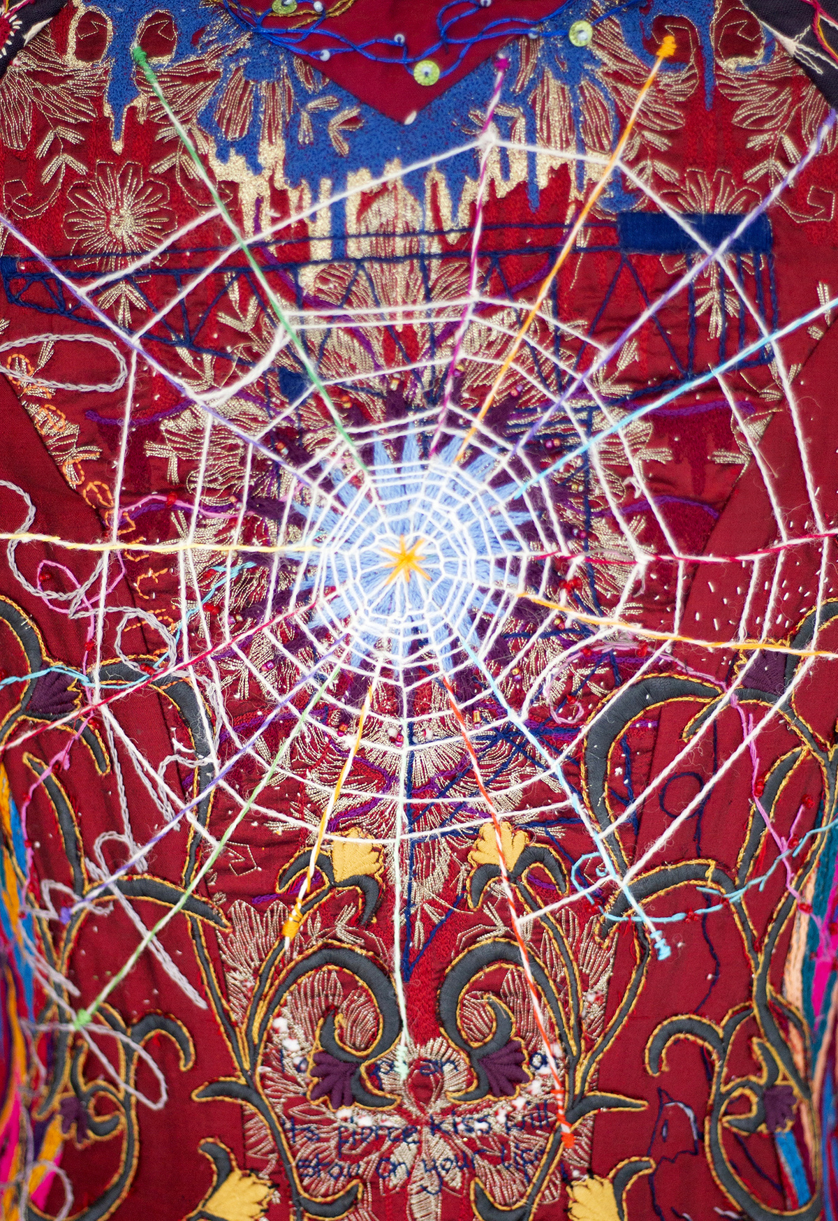 Red Dress embroidery — Kirstie Macleod