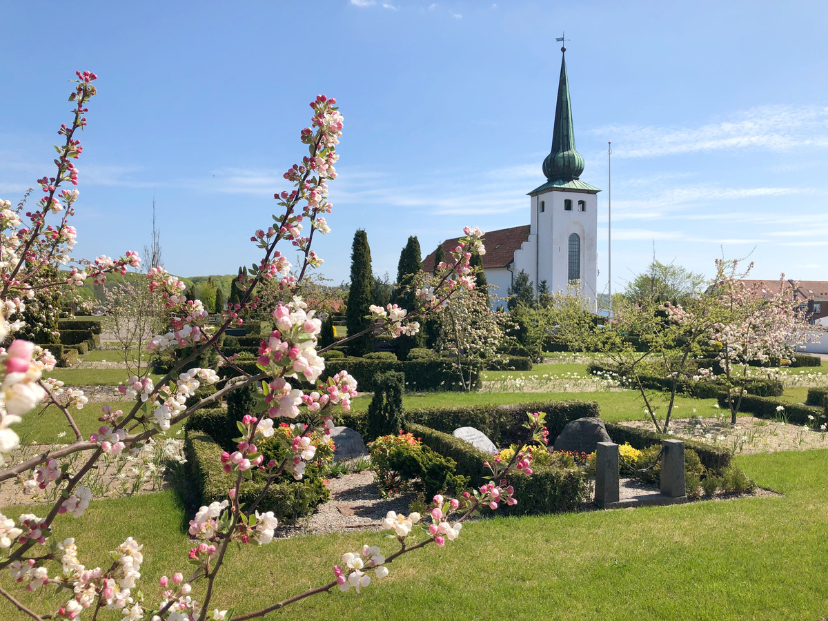 Skanderup Kirkegård — Skaarup Landskab